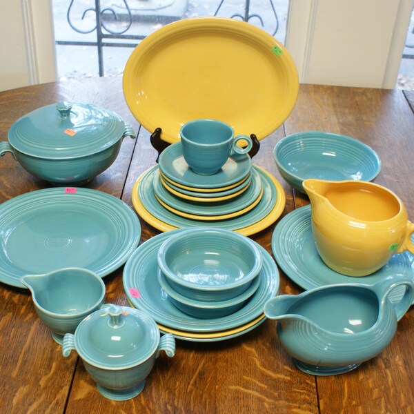 Vintage Fiesta Ware - Etsy