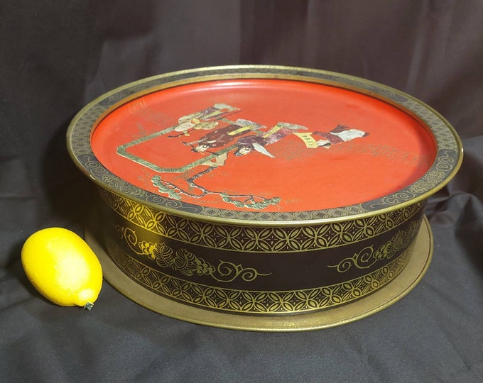 Very Large Vintage Sunshine Biscuits Tin, Tang Dynasty Series - Etsy