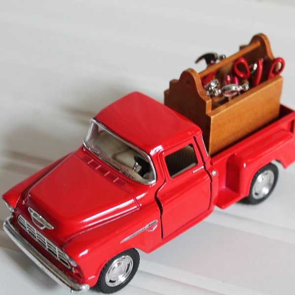 Little Red Truck - Etsy