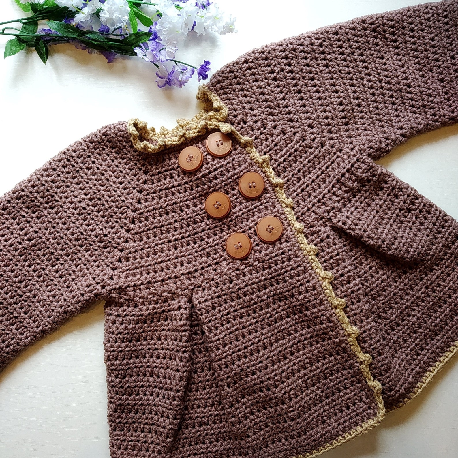 Crochet PATTERN Baby Coat Pattern - 9 Months to 24 Months - Etsy