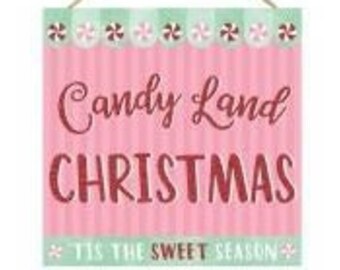 Candy Land Sign - Etsy