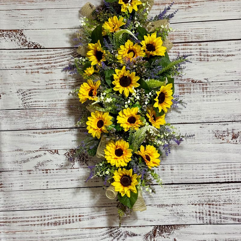 Sunflower Swag - Etsy