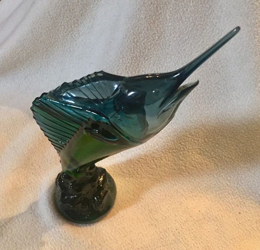 Vintage Avon sea Trophy Swordfish 1970s Collectible Cologne Bottle - Etsy
