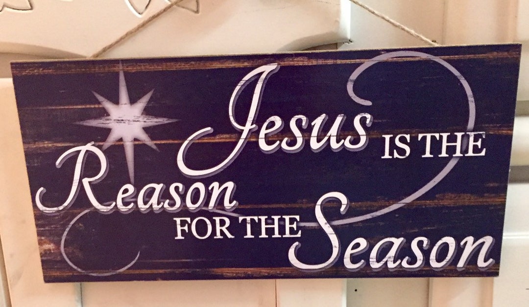 Christmas Sign, Nativity Sign, Religious Christmas Sign, 12.5 L X 6 W ...