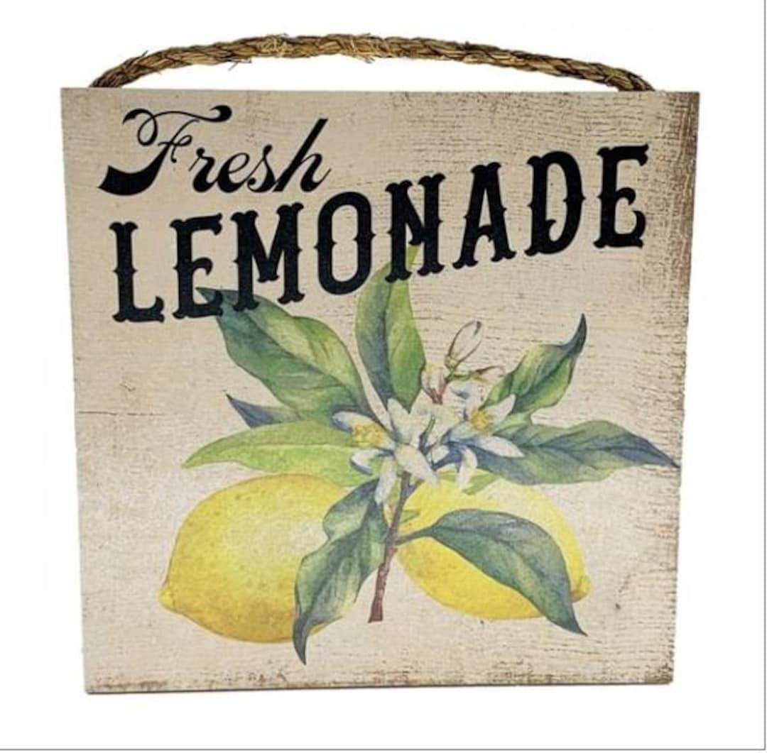 Letreros, letrero de limón, letrero de limonada, letrero de verano ...
