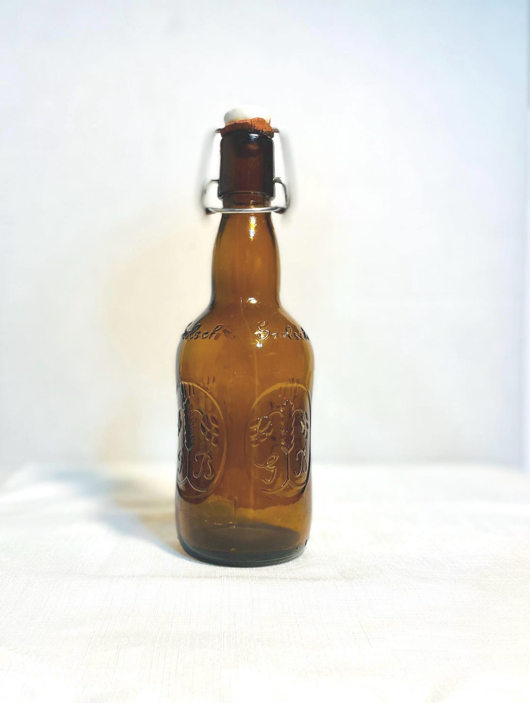 Vintage Amber Brown Grolsch Swing Top Beer Bottle: "grolsch Georgia ...