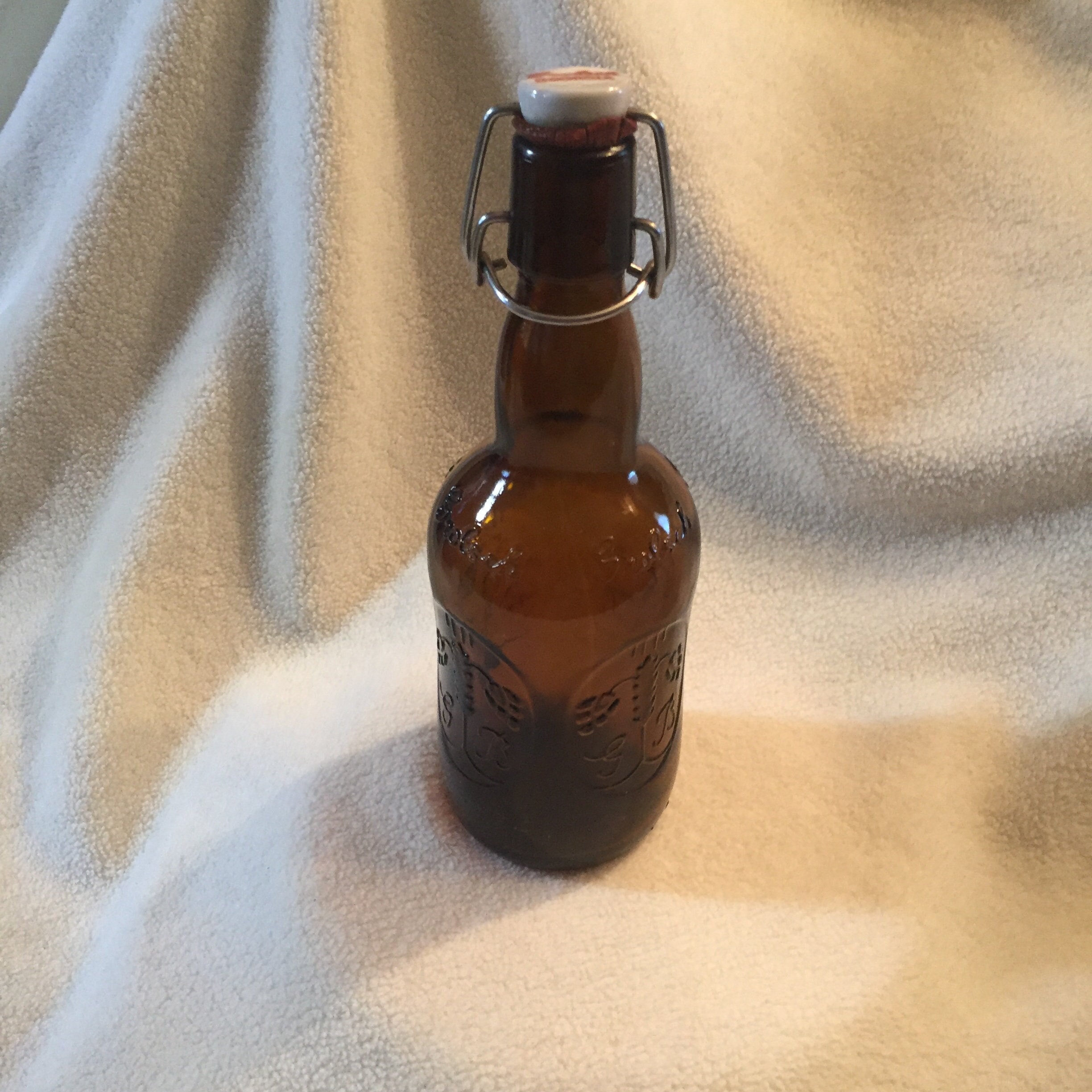 Vintage Amber Brown Grolsch Swing Top Beer Bottle: "grolsch Georgia ...