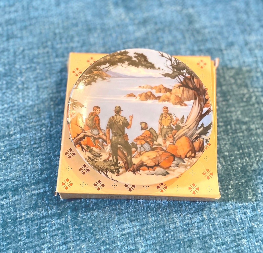 Vintage Avon Mini 4" Plate American Portraits Collection "the West" New ...