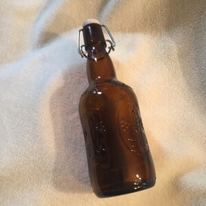 Vintage Amber Brown Grolsch Swing Top Beer Bottle: "grolsch Georgia ...
