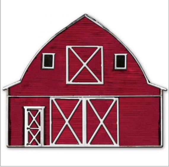 Red Barn Sign Farmhouse Barn Sign Metal / Embossed Barn Sign - Etsy