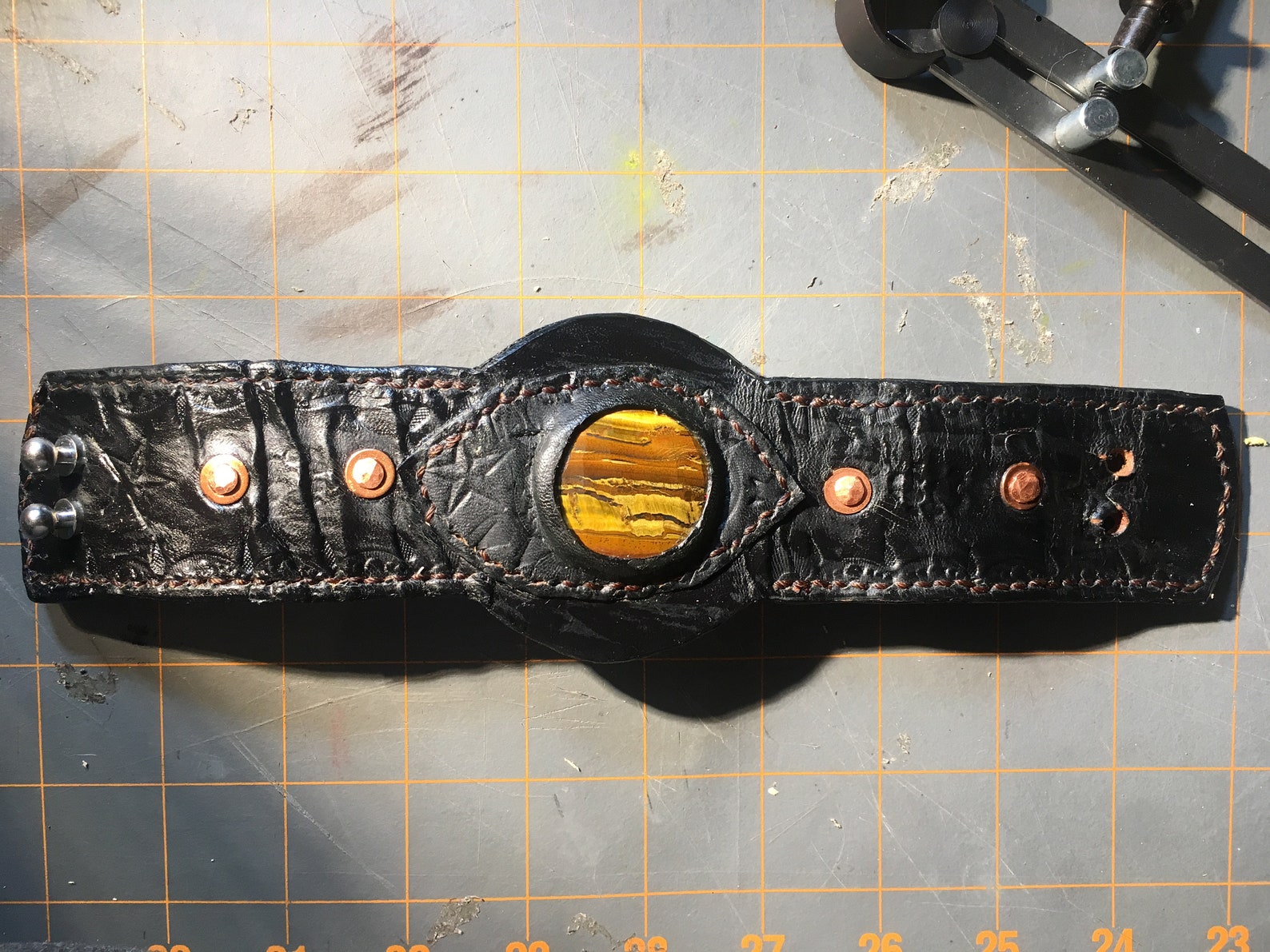 Leather Cuff Custom Made to Order - Etsy