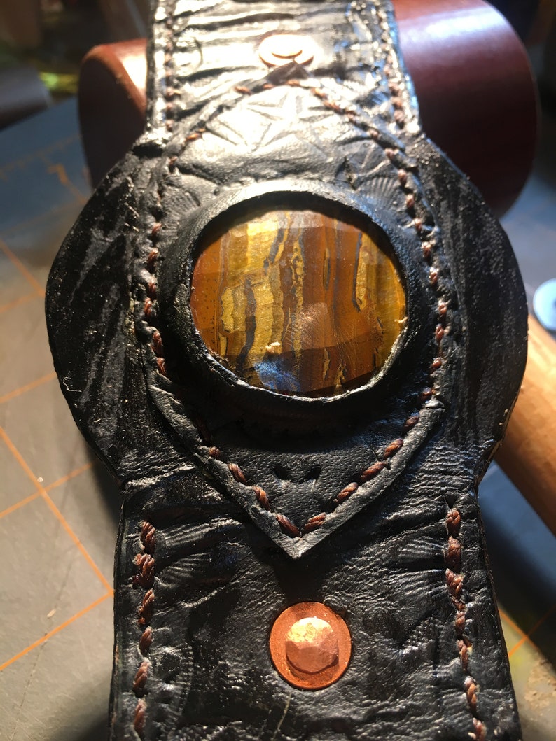 Leather Cuff Custom Made to Order - Etsy