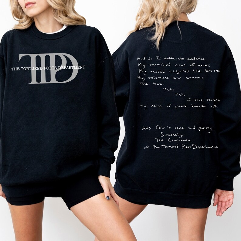 The Tortured Poets Department Digital File, Tswift New Album TTPD Merch ...