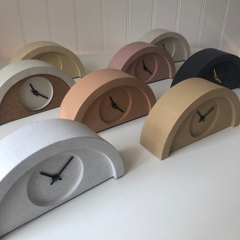 Granite Mantel Piece Shelf Clock by Jim Chambers - Etsy