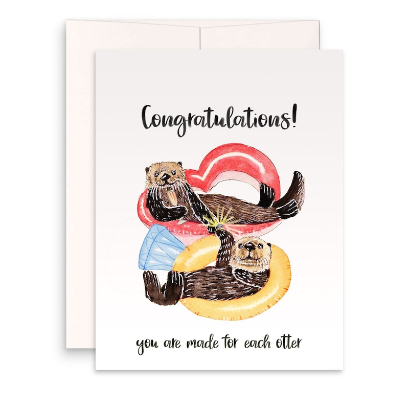Otter Wedding - Etsy