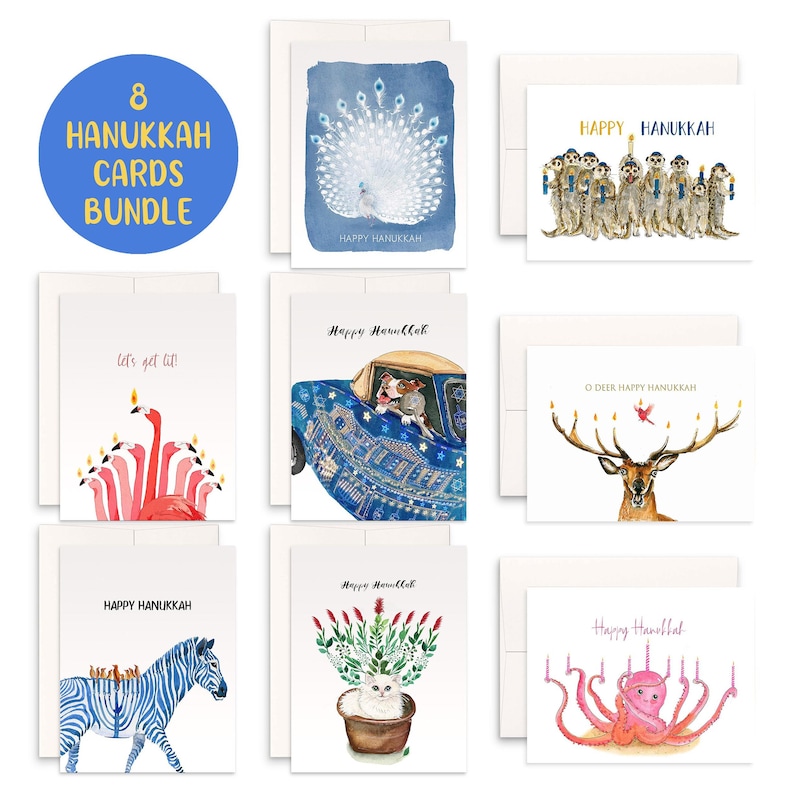 Hand Painted Hanukkah - Etsy