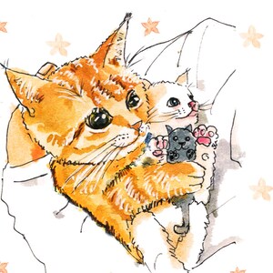 Grand Kitty Grandma Mother's Day Card From the Cat - Cat Lover Happy ...