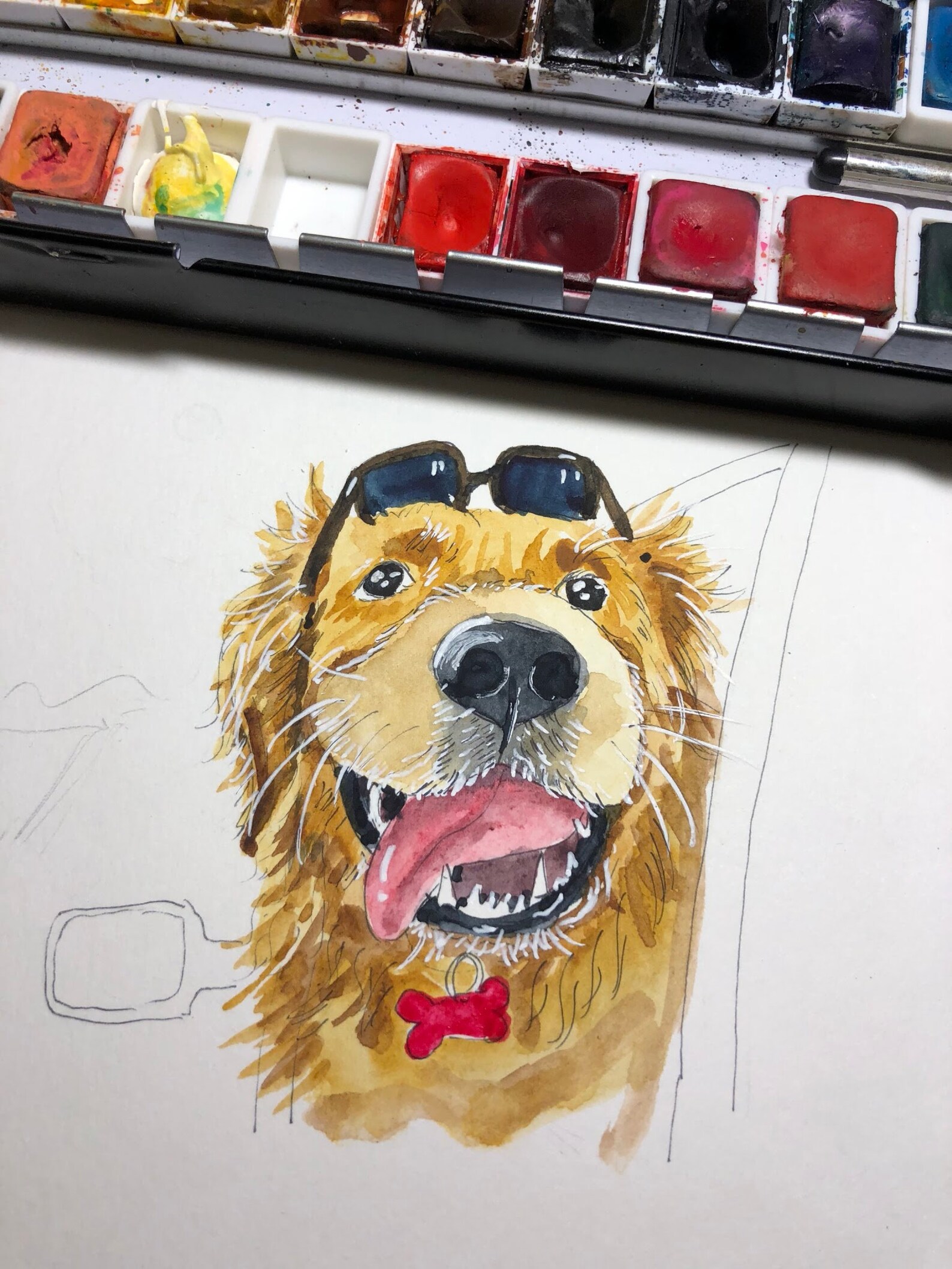 Golden Retriever Retirement Cards for Men - Road Trip Adventure Begins ...