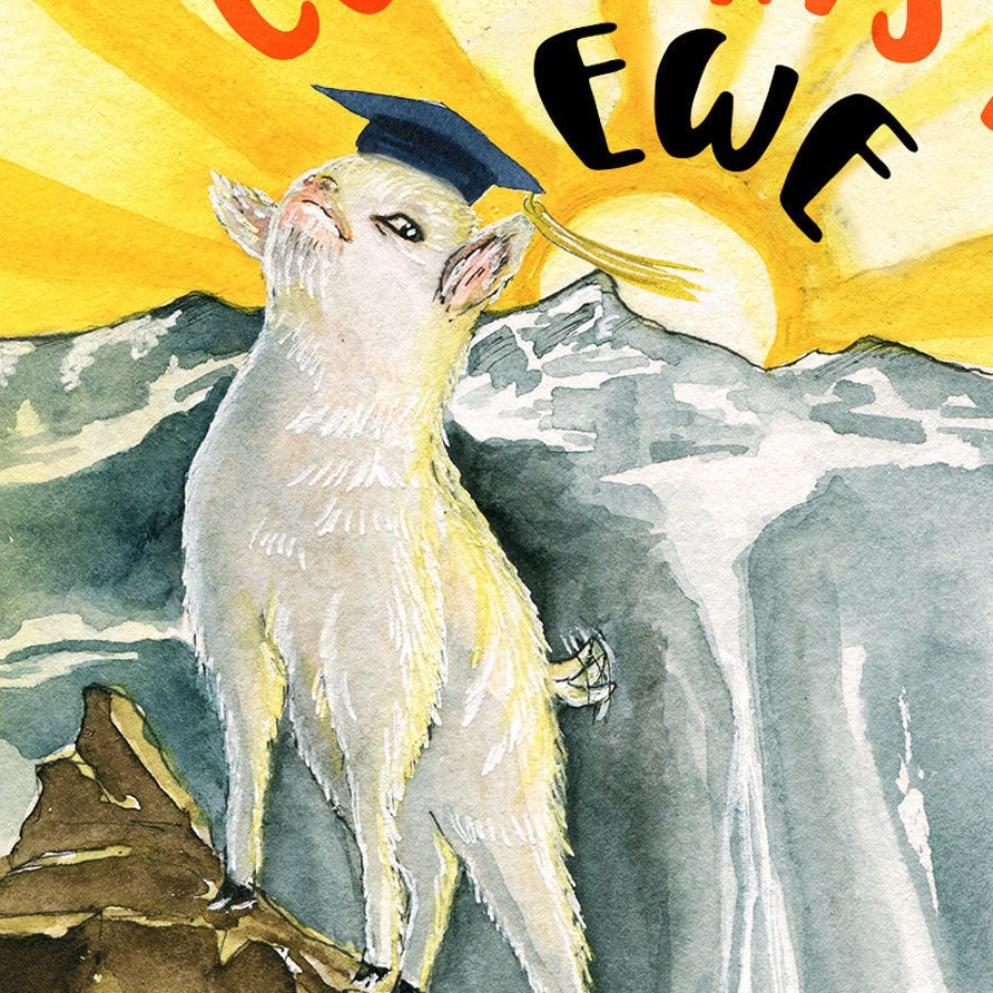 Smug Goat Graduation Cards Funny - Congratulations Card for Class of ...