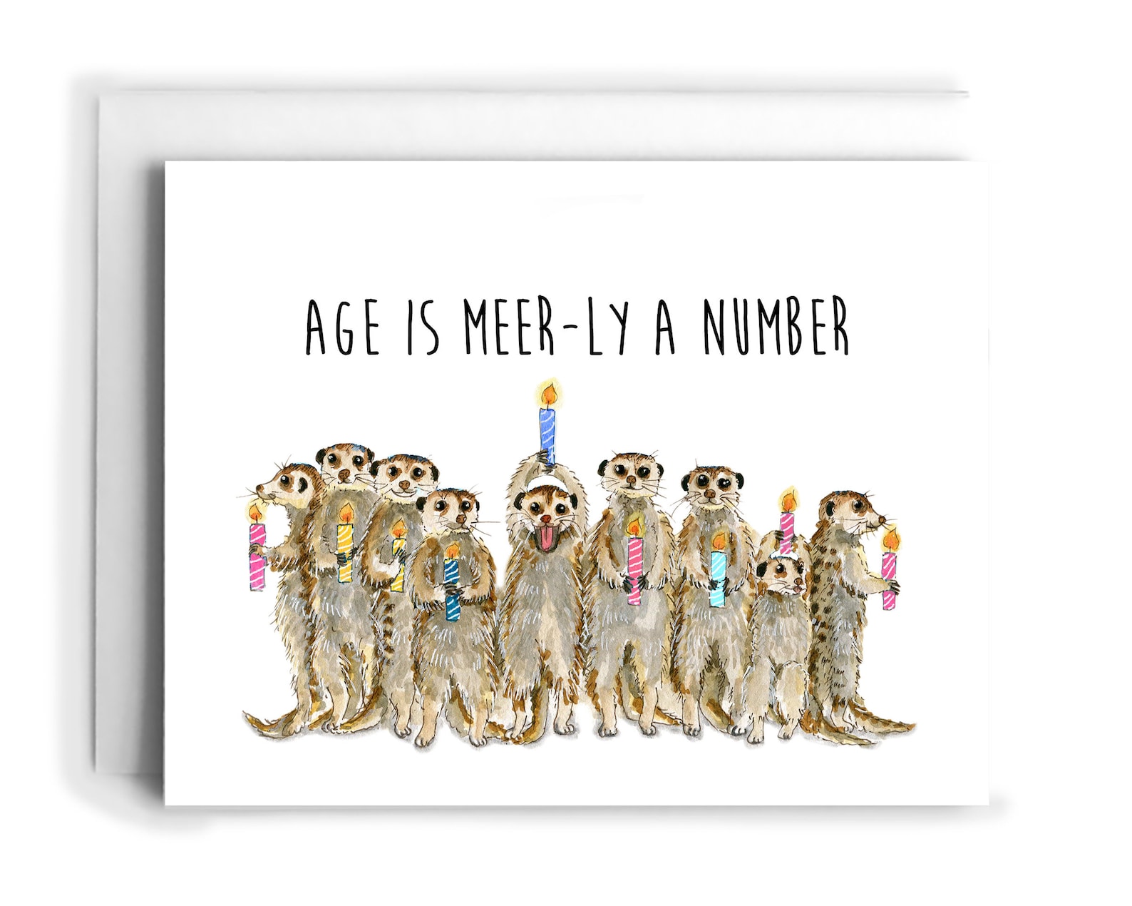 Funny Birthday Card Meerkats Funny Cards | Etsy