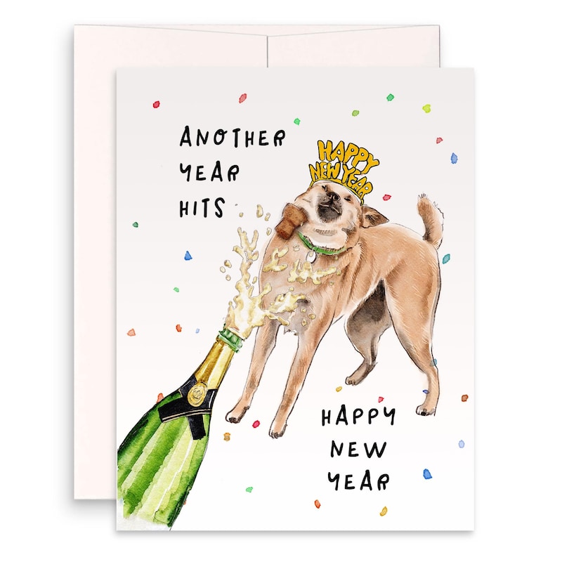 Funny New Years Card - Etsy