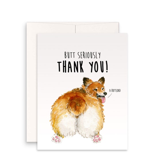 Corgi Puppy Thank You