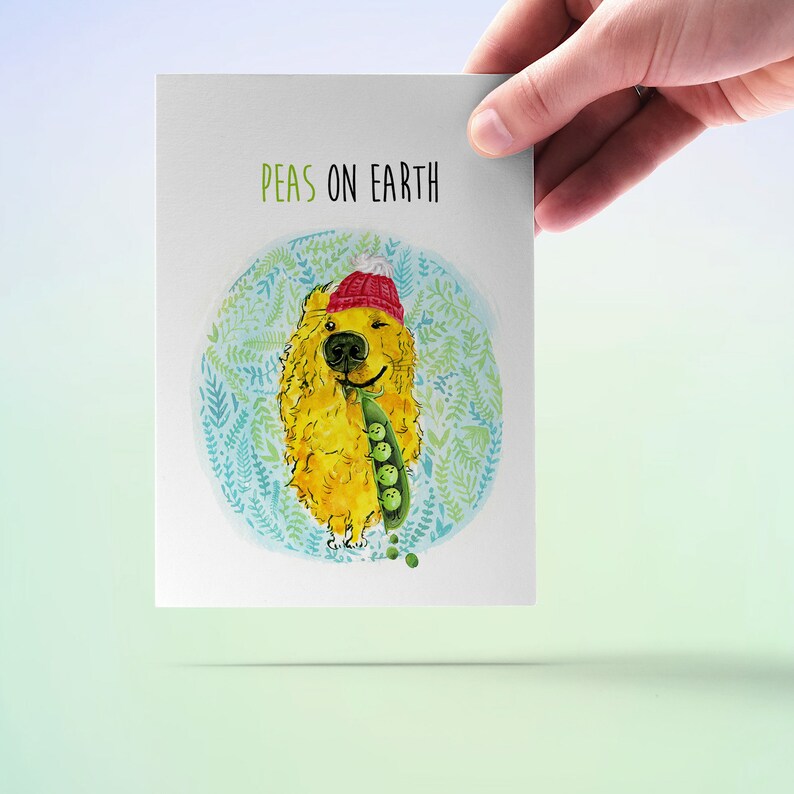 Funny Dogs Christmas Card Set Pack of 4 | Etsy