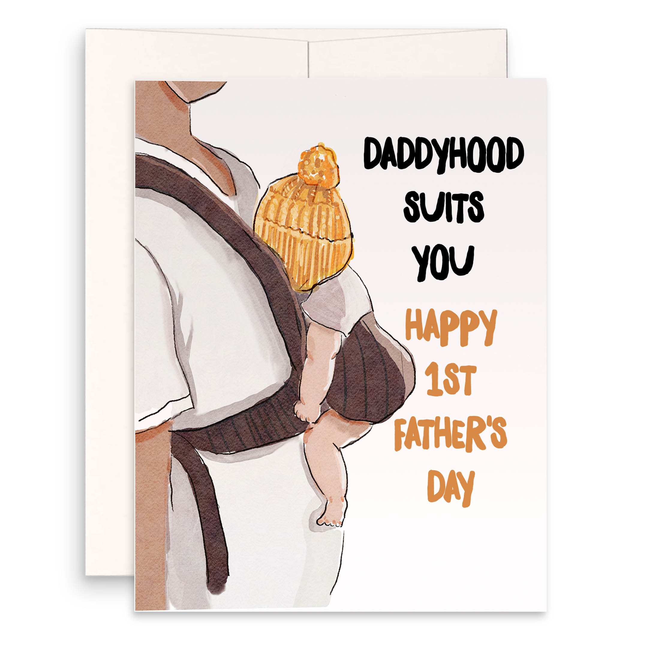1st Fathers Day Cards From Wife to Husband - Daddyhood Suites You ...