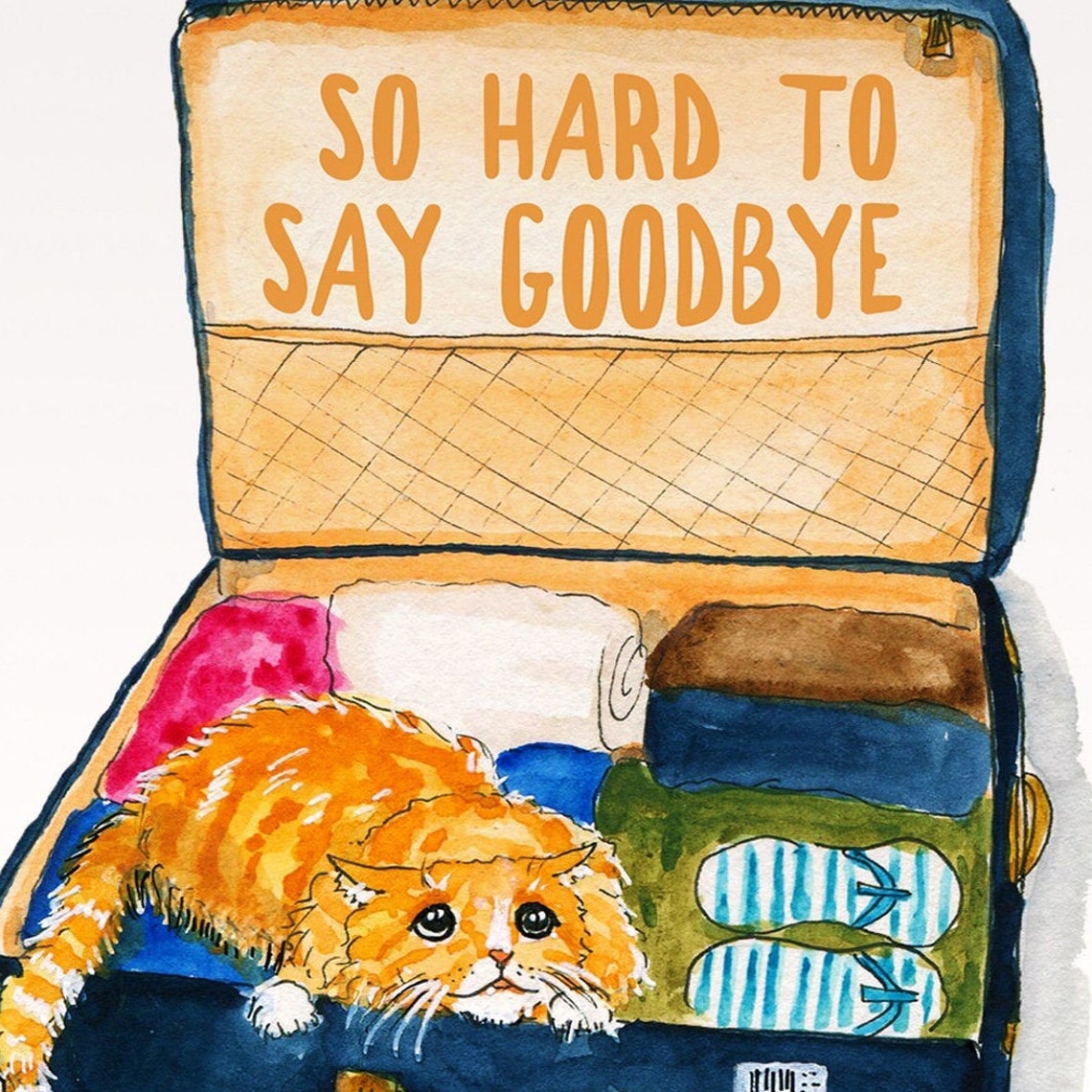Funny Goodbye Card for Coworker Leaving Gift - Etsy