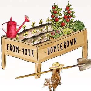 Gardening Mothers Day Card From Daughter - You Raised Me Well From Your ...