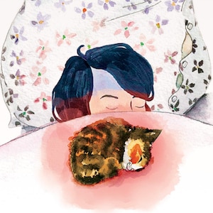 Kitty Cat Get Well Card for Her - Affirmation Cards for Friends ...