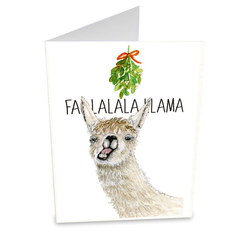 Funny Llama Card For Best Friend BFF Thinking Of You Card | Etsy