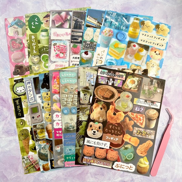 Random Kid Stickers - Etsy