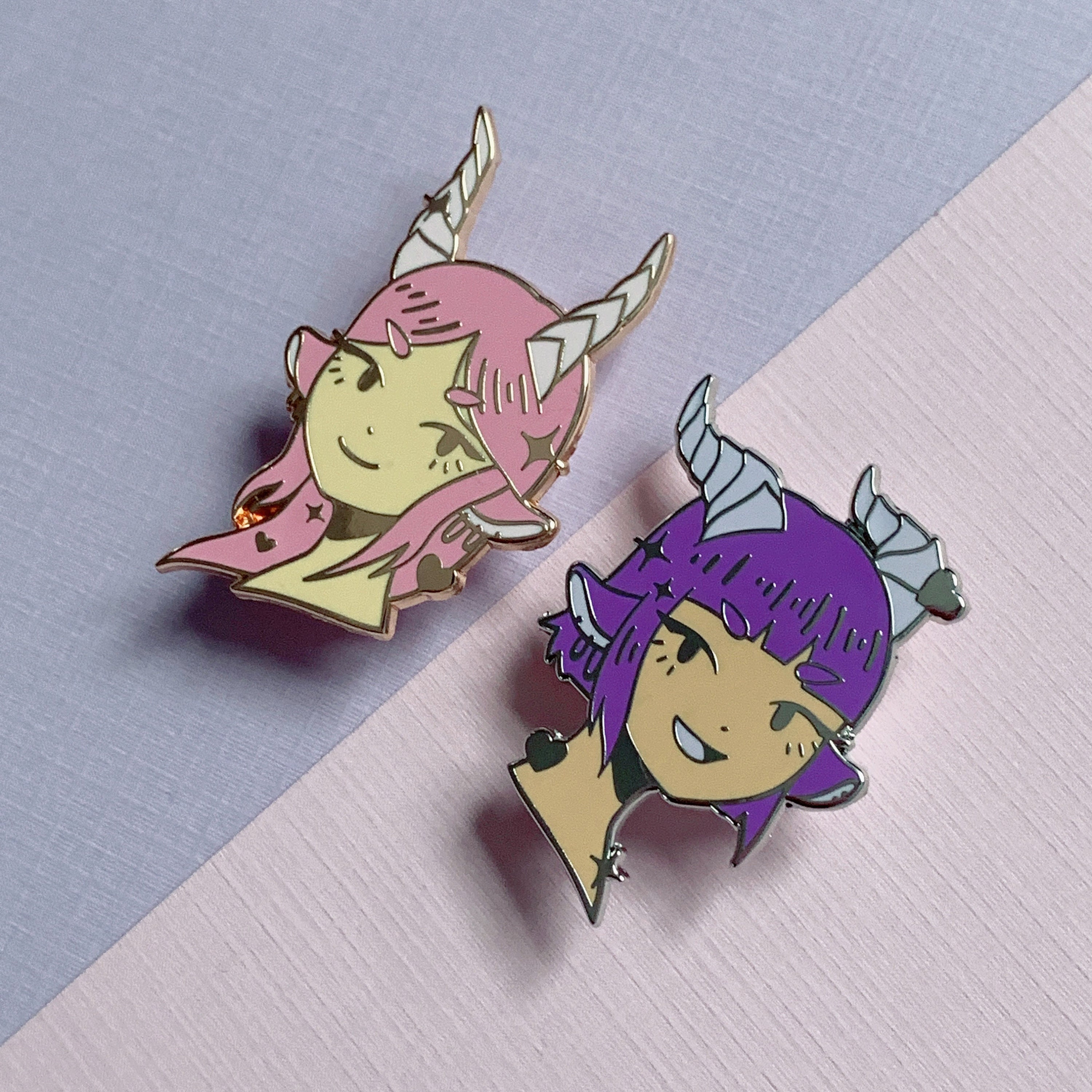 Succubus Bust Hard Enamel Pins Succubae Kawaii Anime | Etsy