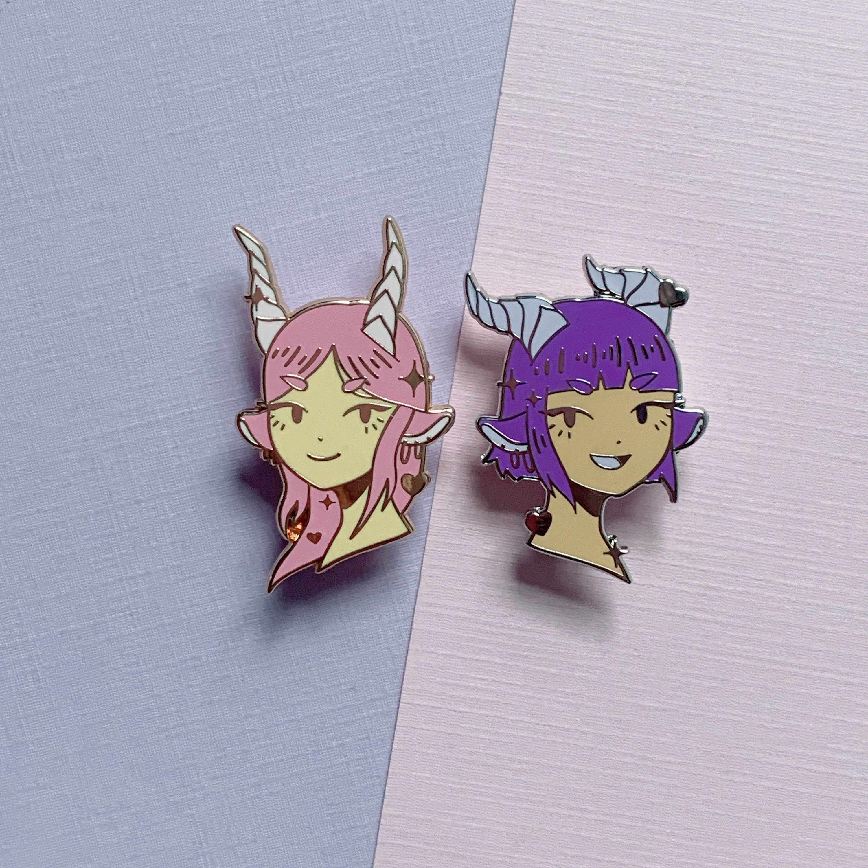 Succubus Bust Hard Enamel Pins Succubae Kawaii Anime | Etsy