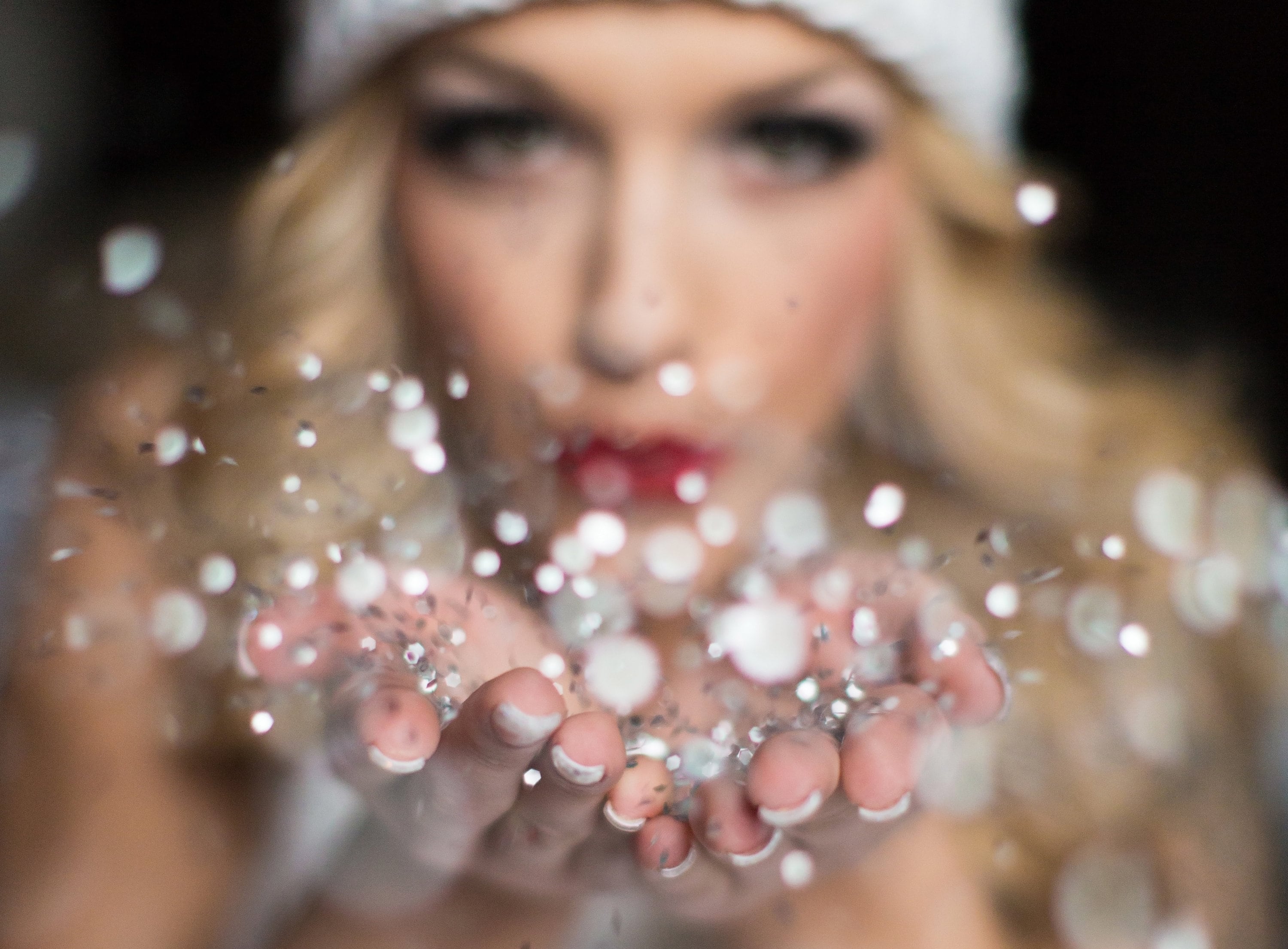 Blowing Glitter Cover