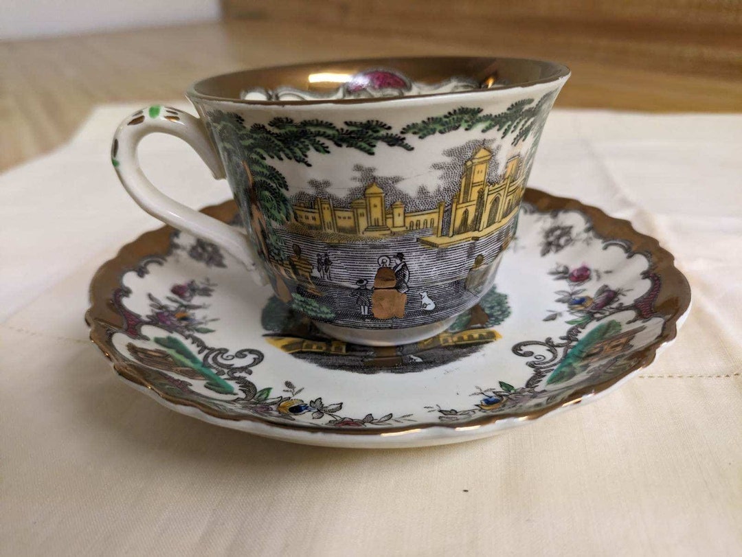 Vtg. Mason (leeds) Pattern Cup/saucer, 1932, England. - Etsy