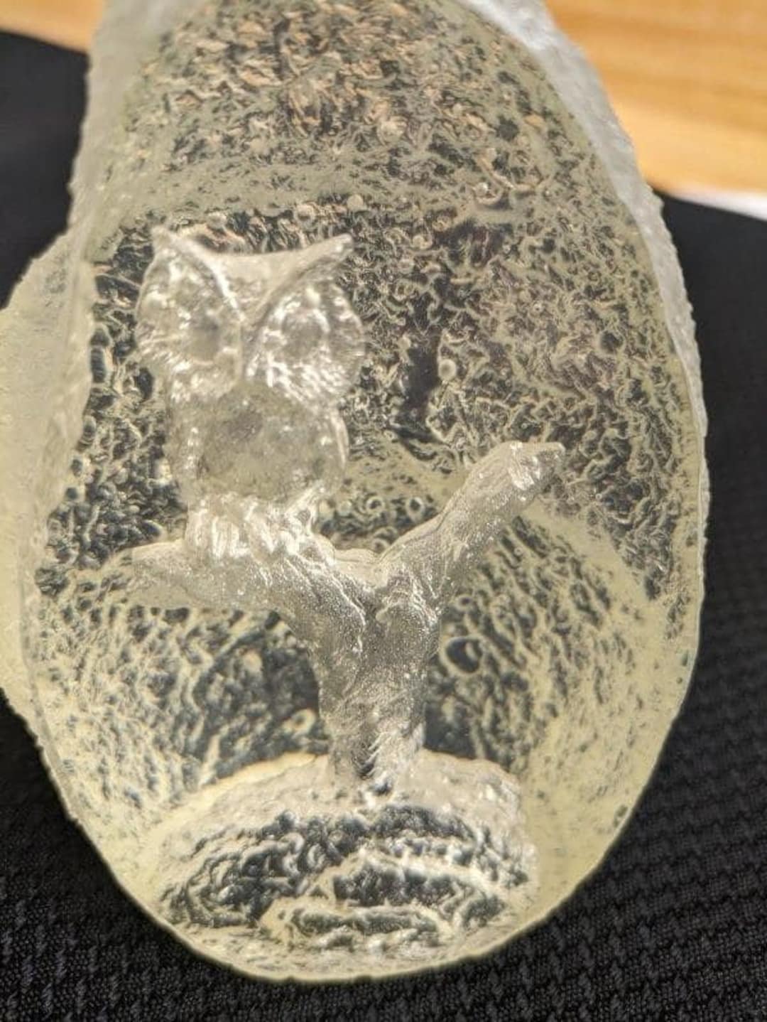 Vtg. MCM Owl Lucite Sculpture; Signed J. Pelt. - Etsy