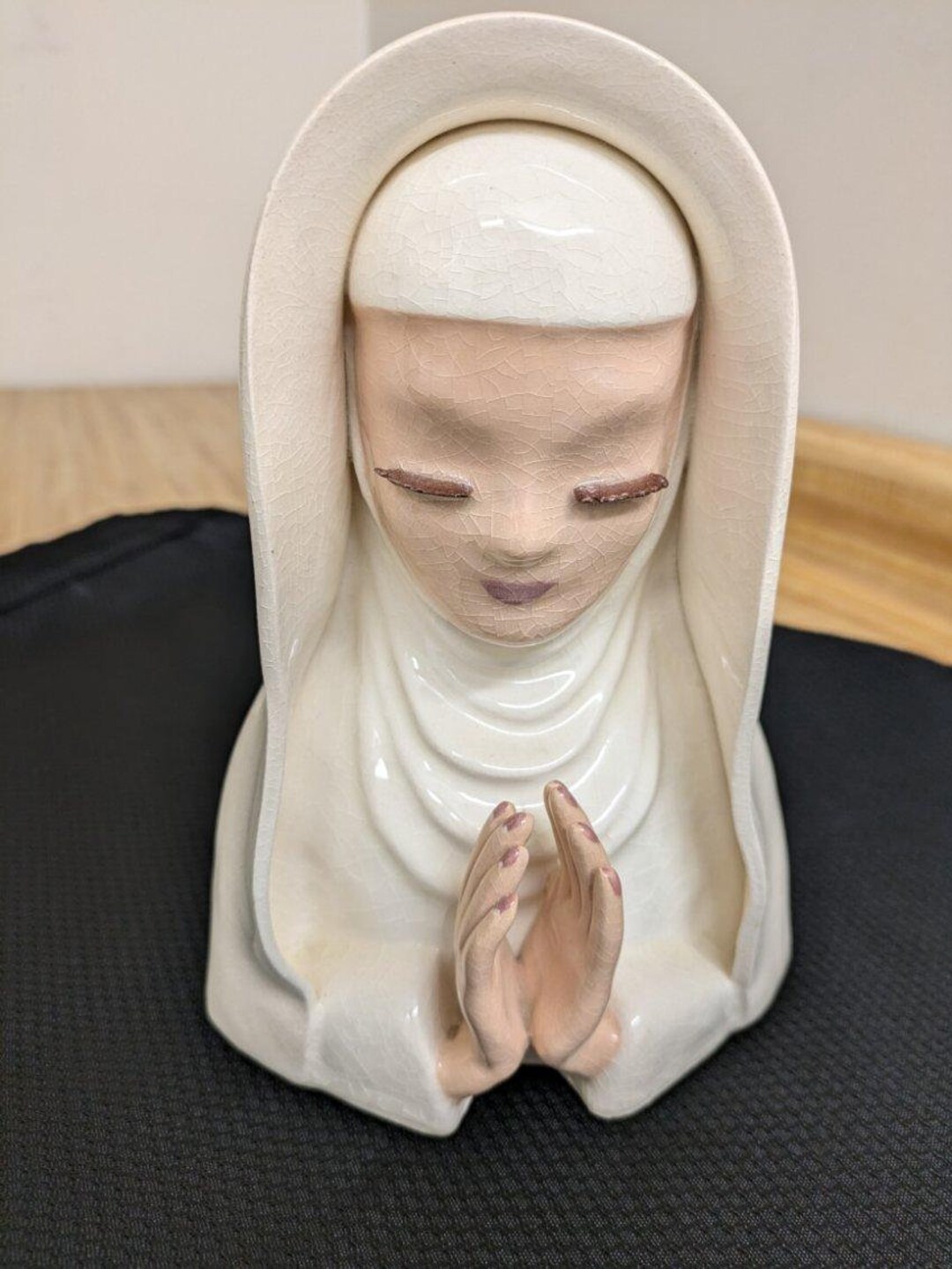 Vtg. Rare Betty Lou Nichols Large Madonna Head Vase. - Etsy
