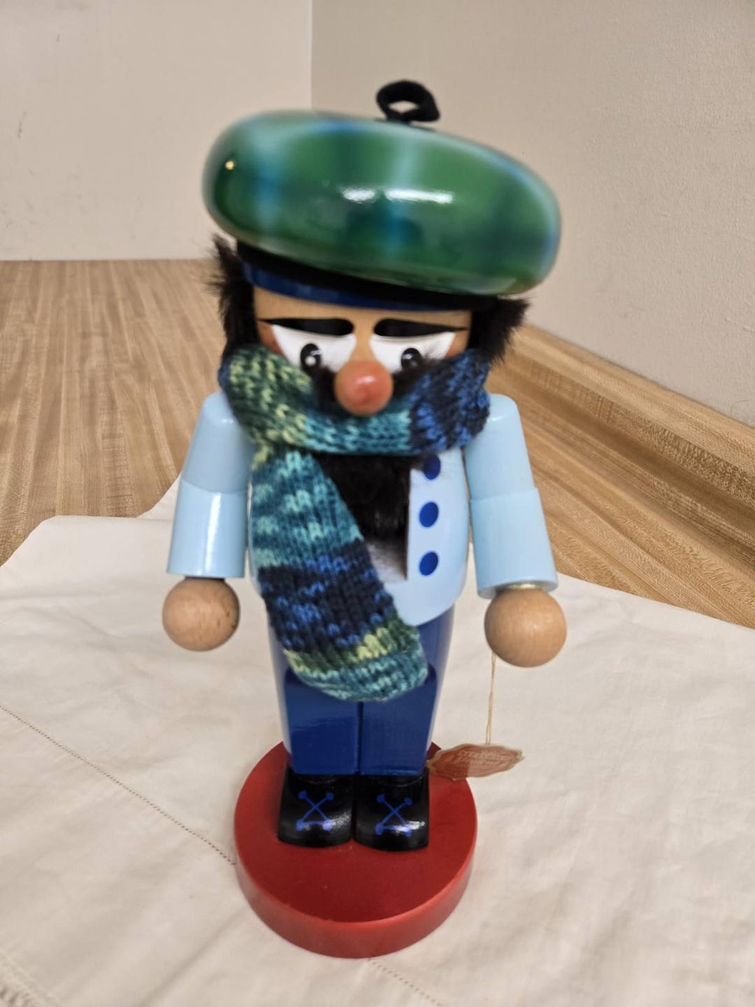 Vtg. Steinback 11" Nutcracker: Man W/hat and Scarf. - Etsy