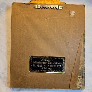 Vtg. H. Hal Kramer, Co. Chicago Gold Leaf Wood Picture. - Etsy