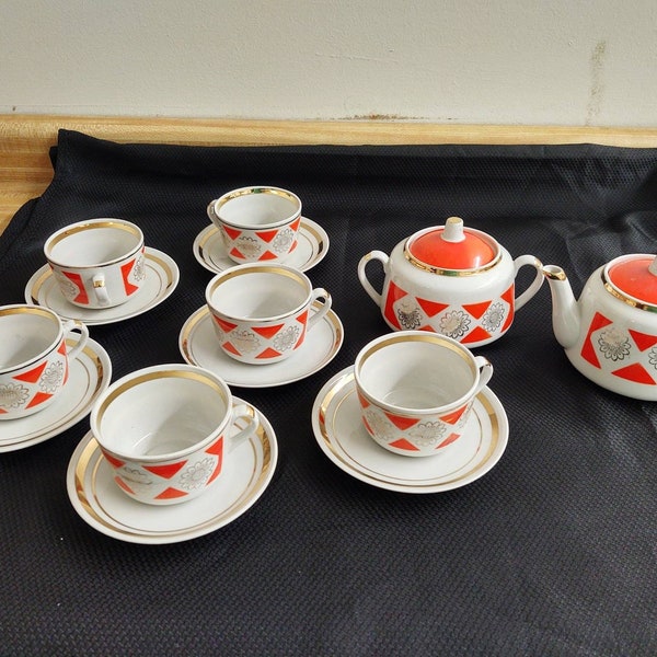 Antique Tea Set - Etsy