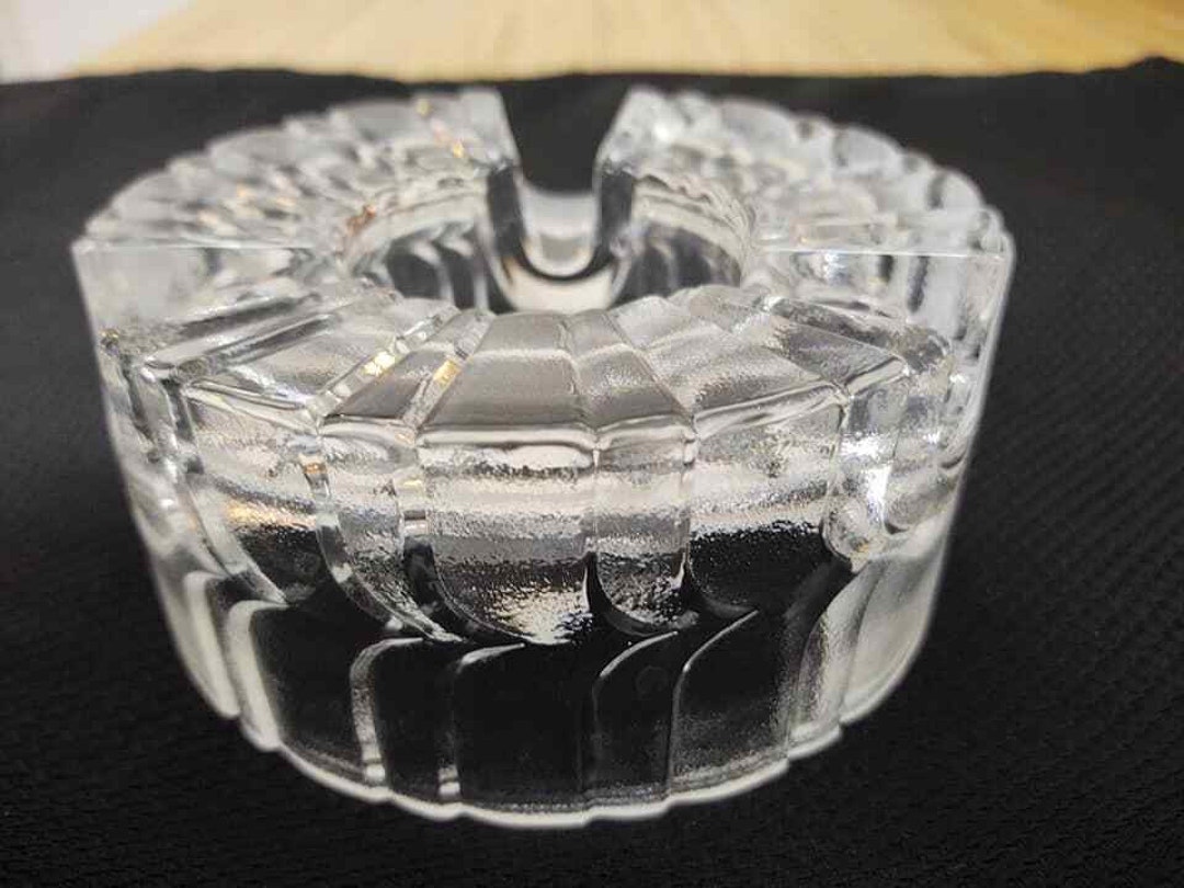 Vintage Rosenthal Studio-line Crystal Cigar Ashtray: Germany - Etsy