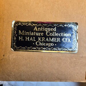 Vtg. H. Hal Kramer, Co. Chicago Gold Leaf Wood Picture. - Etsy