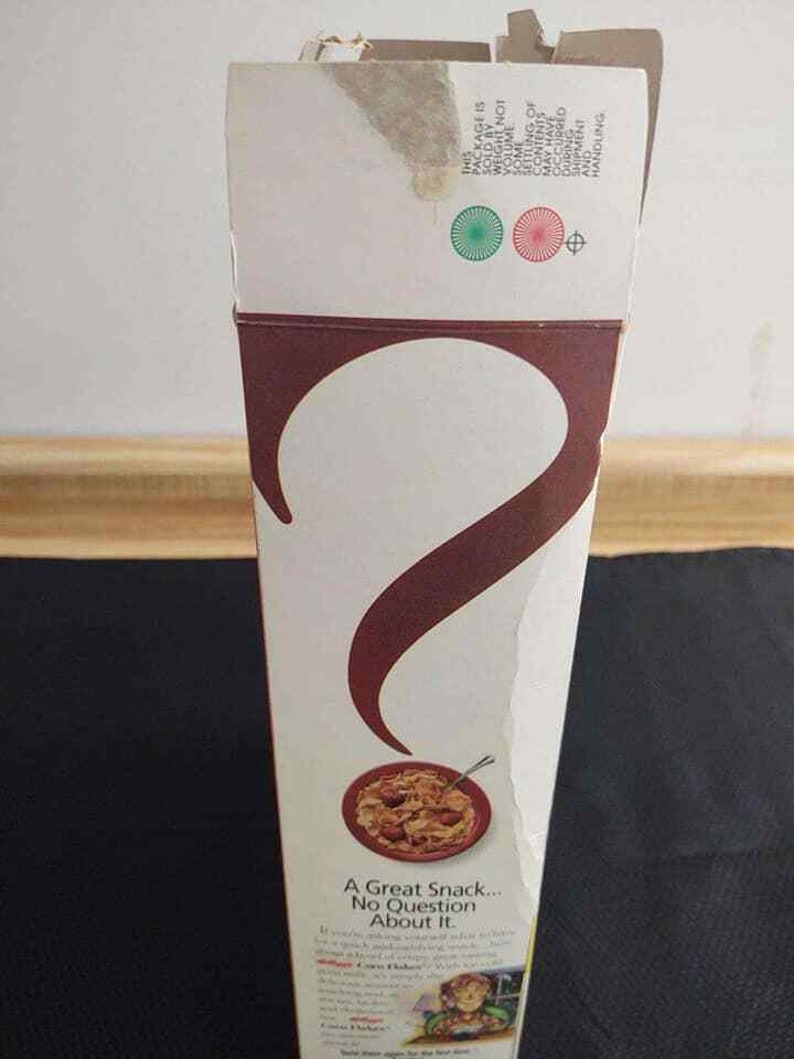 Vintage Kellogg's Corn Flakes Cereal Box, 1994 Blossom TV Show. - Etsy