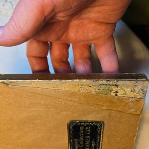 Vtg. H. Hal Kramer, Co. Chicago Gold Leaf Wood Picture. - Etsy