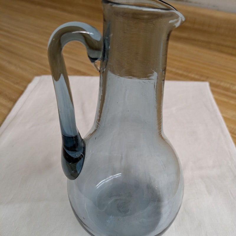 Antique Light Blue Pitcher - Etsy