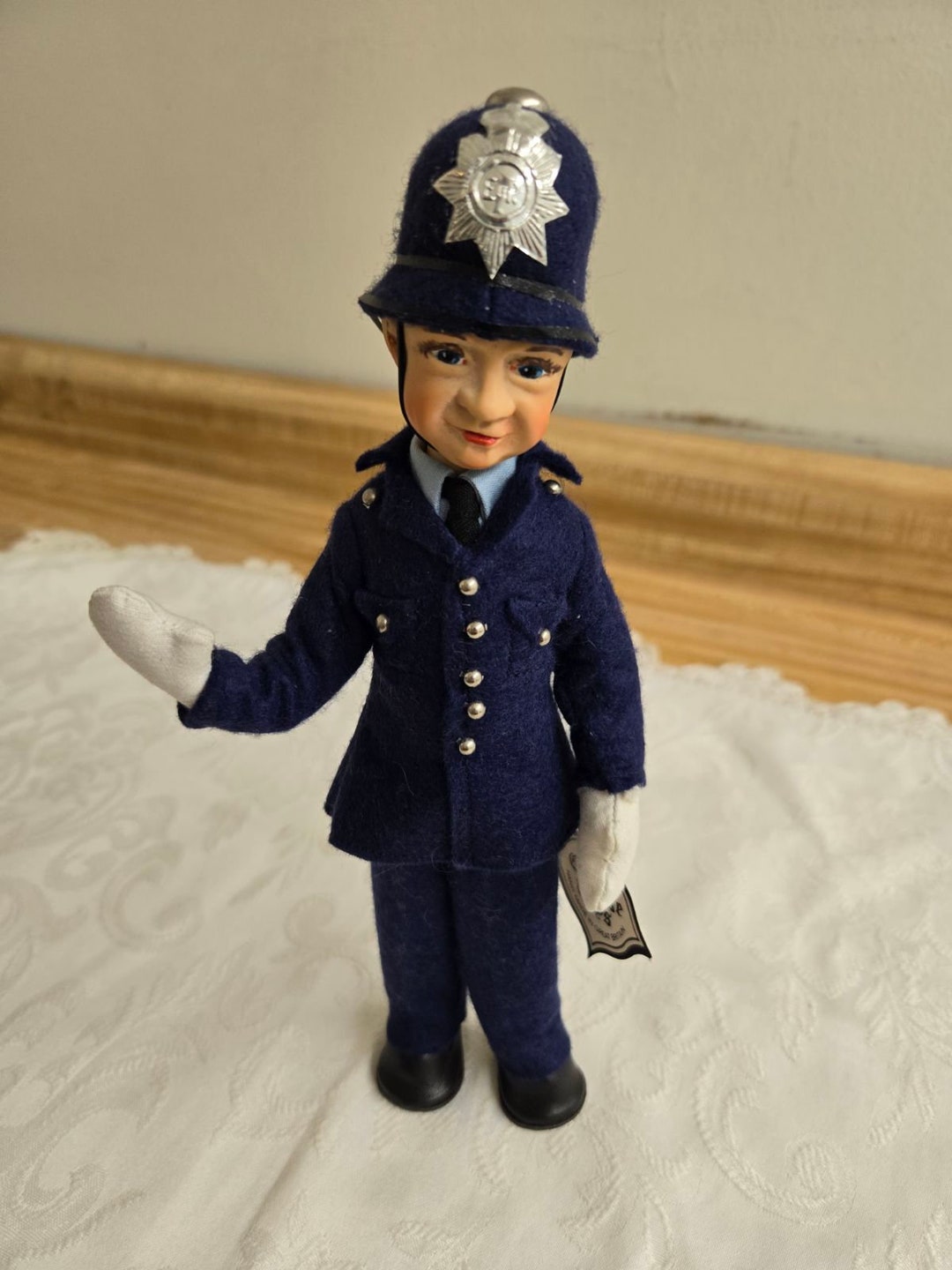 Vtg Old Cottage Toys English Police Officer Doll With Tag - Etsy