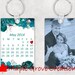 Wedding or Anniversary Keychain With Your Picture and Your Date - 3" X ...