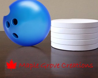 Bowling Coasters - Etsy